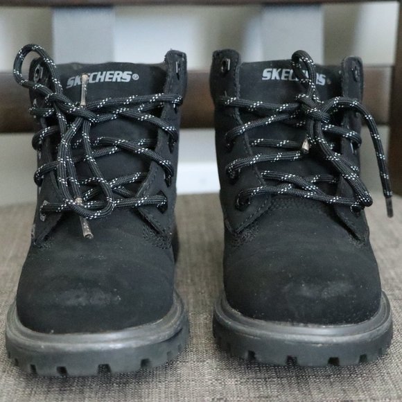 Skechers | Shoes | Sketchers Kids Mecca Bunkhouse Lace Up Boot | Poshmark